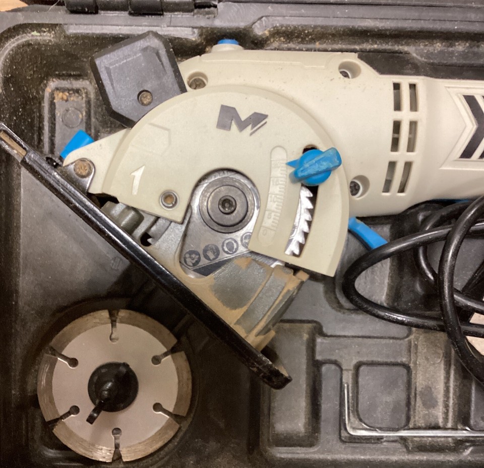 Mac Allister 500w Mini Circular Saw, MSMCS500, With Case | eBay