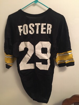 NFL Wilson Pittsburgh Steelers Barry Foster Jersey Large L 48 USA Made ...