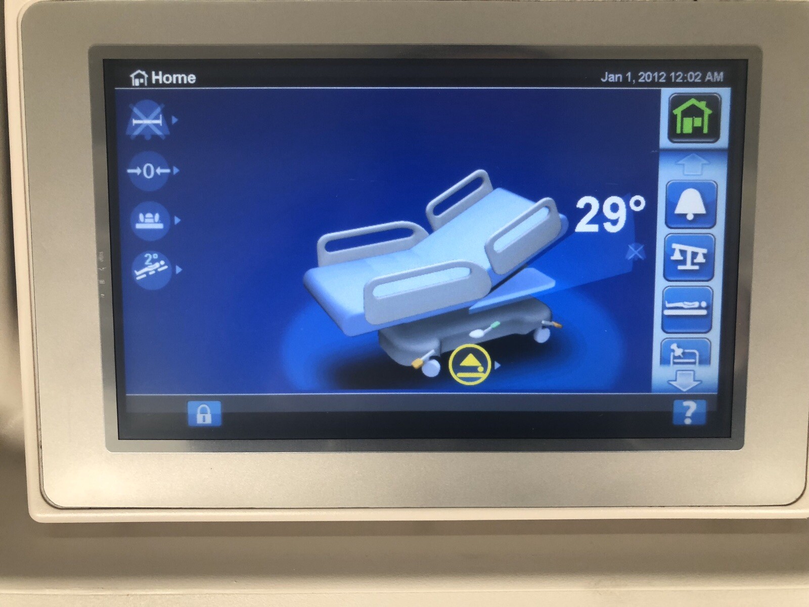 2015 Model Hill-Rom Progressa Bed System Model P7500 - A000448 ICU care ...