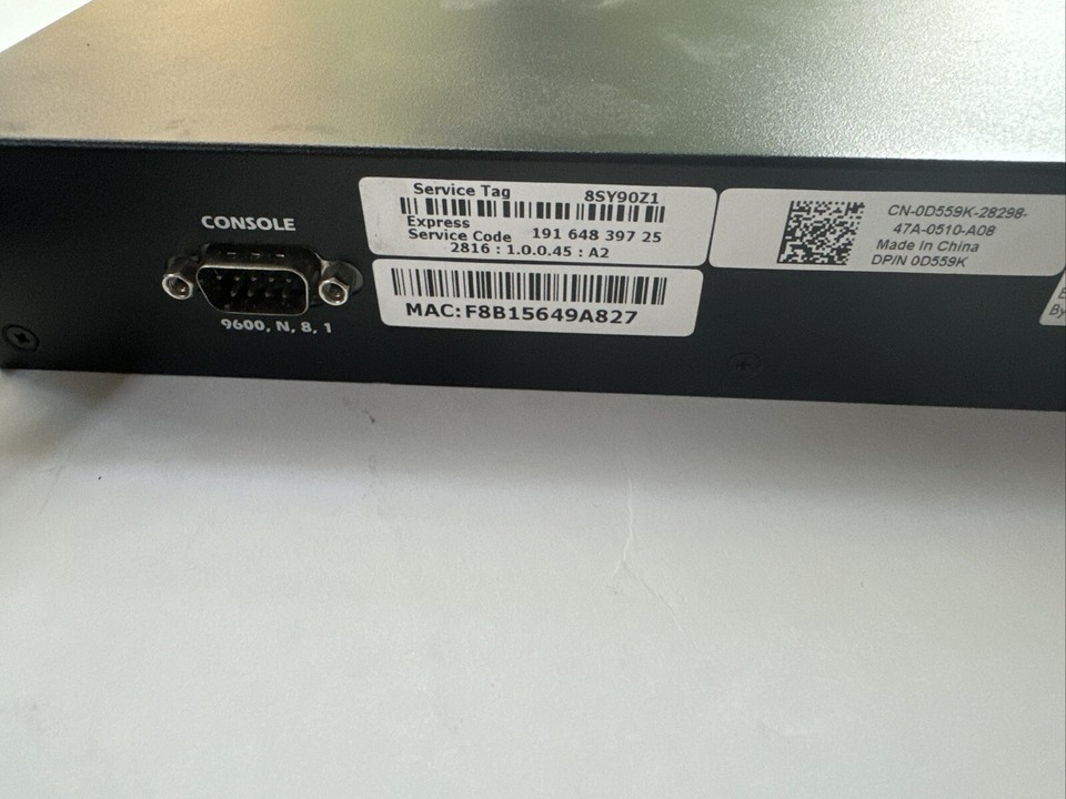 Dell PowerConnect 2816 16 Port Gigabit Ethernet Network Switch | eBay