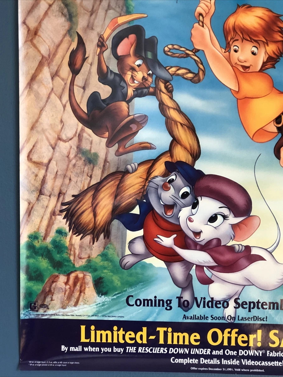 The Rescuers Down Under Poster