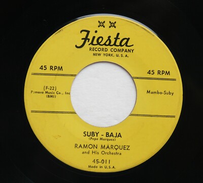 RAMON MARQUEZ Latin 45rpm Suby-Baja b/w Chivirico HEAR | eBay