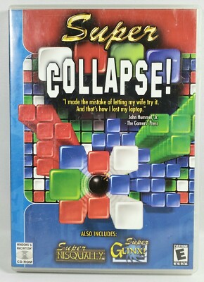 PC SUPER COLLAPSE! 3-in-1 Video Game House Collection 2002 CD | eBay