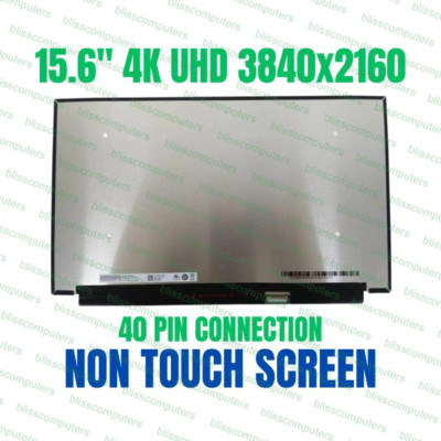 4K 15.6" UHD IPS LAPTOP LCD Screen Panel Dell Precision 7560 P93F ...