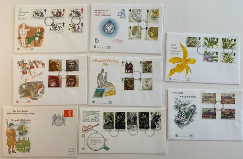 FDC s Stuart - 1993 - 7 X Commemorative And 1 X Definitive First Day ...