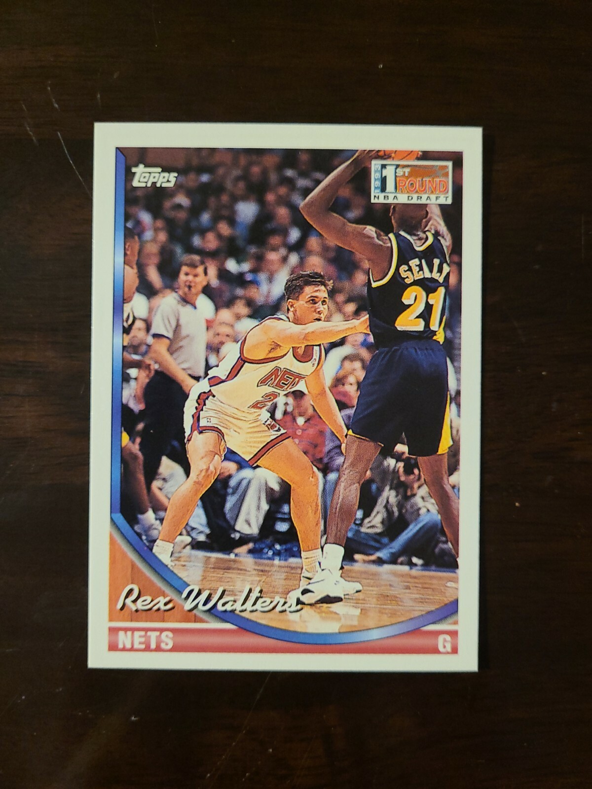 1993-94 Topps Rex Walters RC #359 New Jersey Nets Rookie | eBay