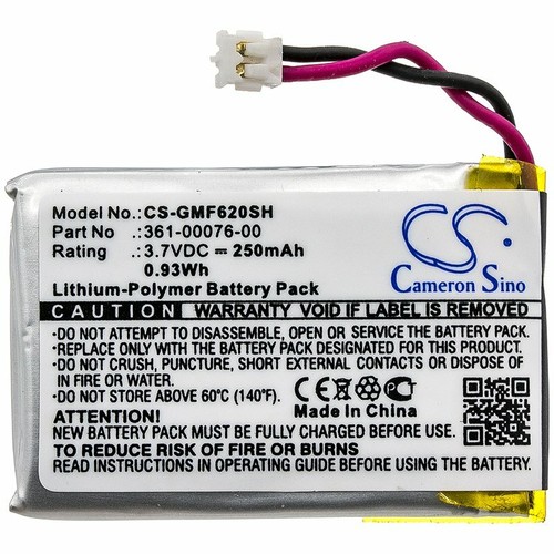 3.7V Replacement Battery for Garmin Forerunner 620,Part Number : 361 ...