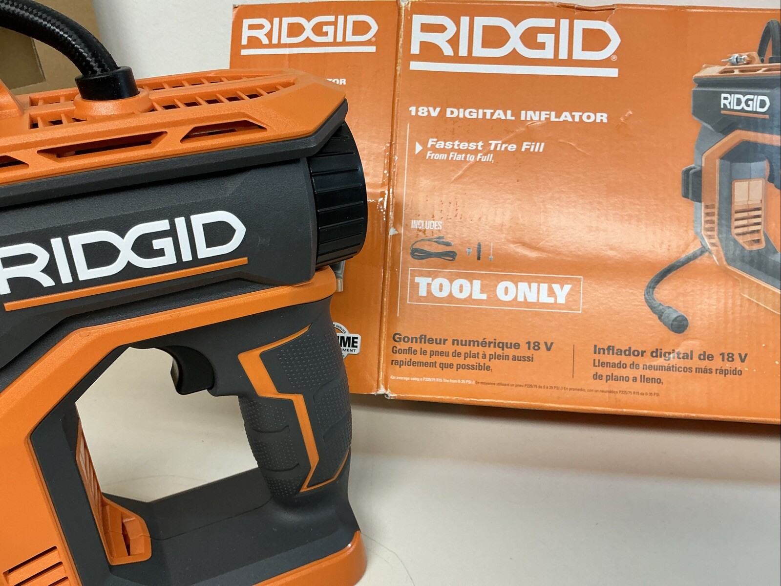 Ridgid R87044 Digital Inflator for sale online | eBay