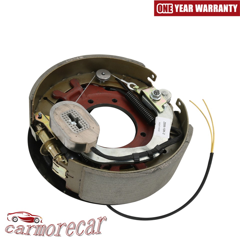 Electric Trailer Brake Assembly Pair For 10K lbs Axle w/Shields 12-1/4 ...