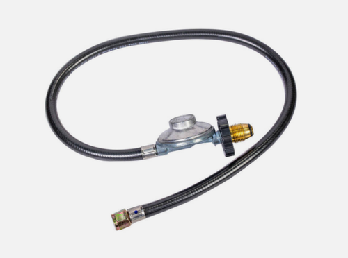 LPG Gas Regulator and Hose - POL to 3/8 SAE - Suits Weber, Ziggy ...