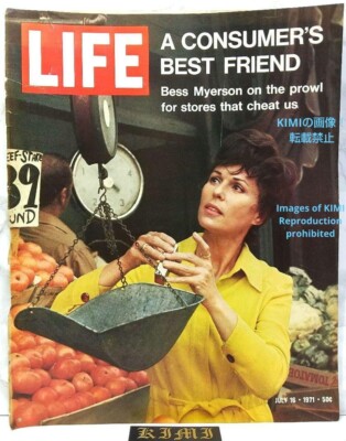 Rare LIFE Magazine JULY 16 1971 Vol.71 No.3 A CONSUMER'S BEST FRIEND ...