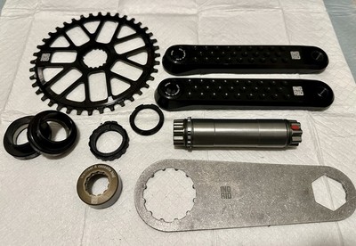 Ingrid POP Crankset black Large 40T BB30 BSA | eBay Australia