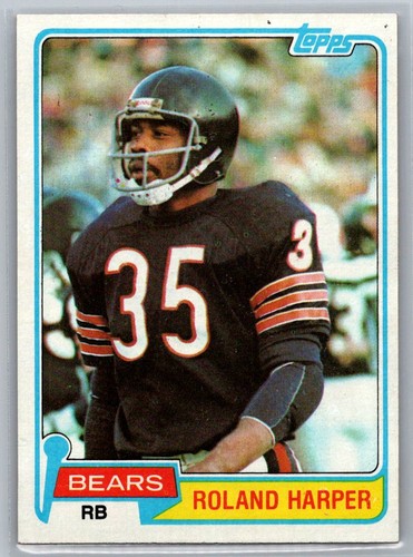 Roland Harper 1981 Topps Chicago Bears #516 | eBay
