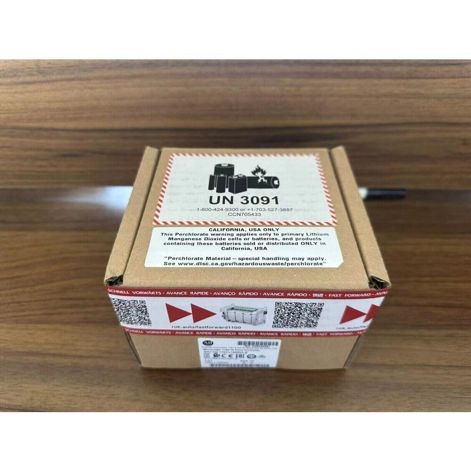 New AB 1763-L16BWA MicroLogix 1100 16 Point Controller 1763L16BWA US ...