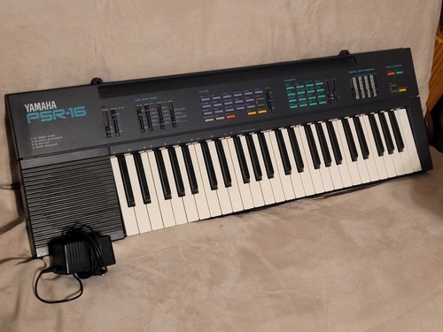 Yamaha PSR-16 Synthesizer Keyboard Synth Key Board Retro Vintage | eBay