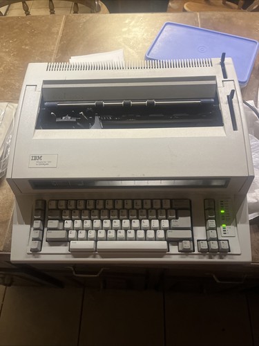 IBM Wheelwriter 1000 By Lexmark Typewriter, Works As Shown In Photos ...