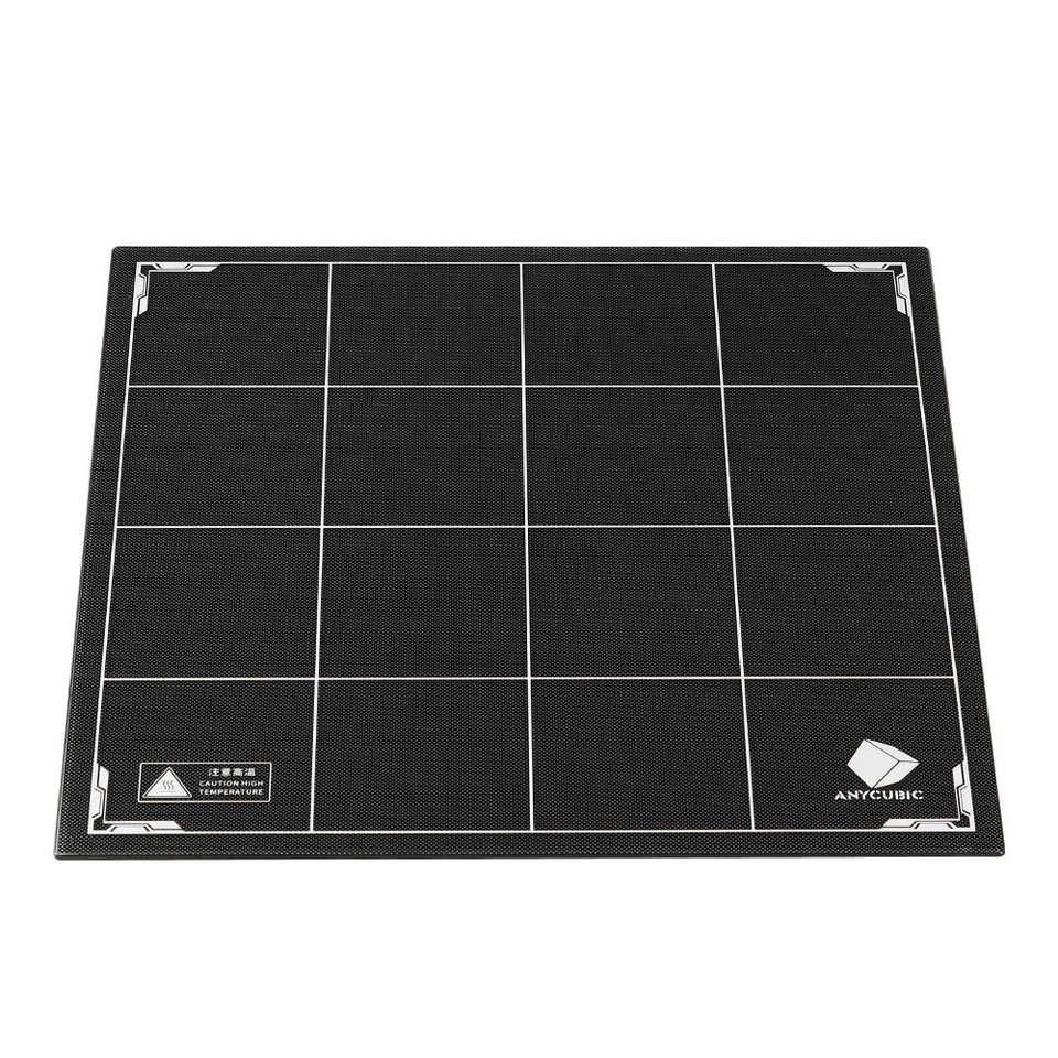1pc ANYCUBIC PEI Sheet Kobra Plus Lattice Glass Plate FDM 3D Printer ...