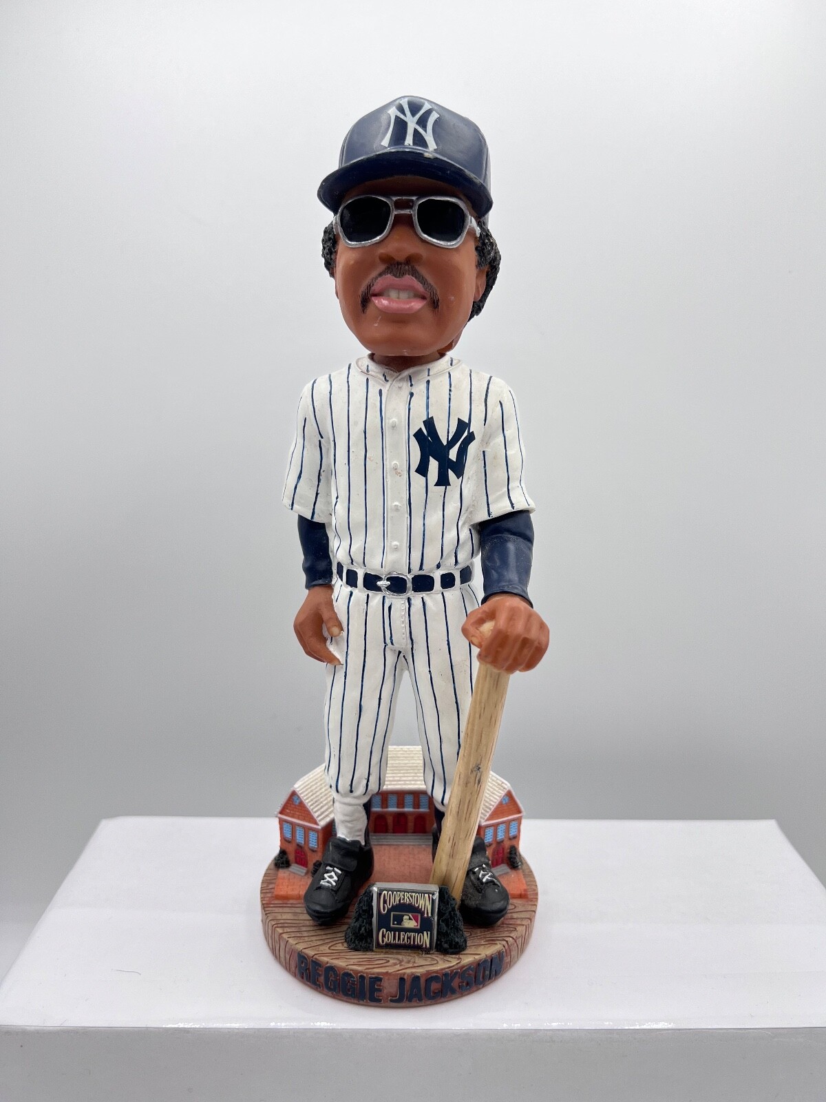 New York Yankees Reggie Jackson HOF Cooperstown Collection bobblehead ...