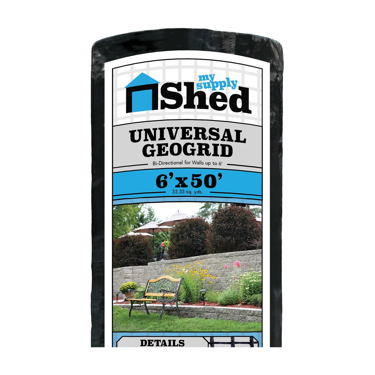 Retaining Wall By A Shed
