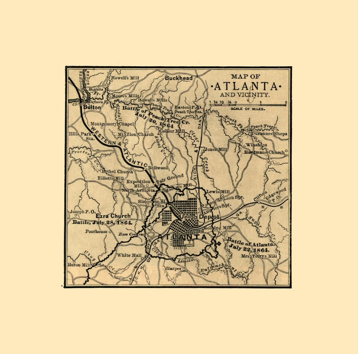 Map Of Georgia During The Civil War Tabloid Atlas Of Civil War Maps