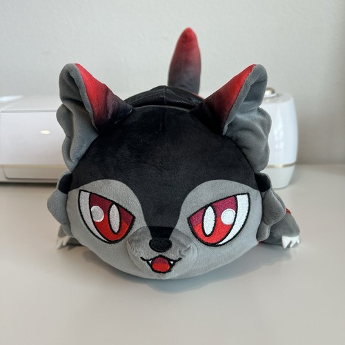 2024 Aphmau Meemeows 12” Mystery Aaron Cat Plush Red Black Gray | eBay