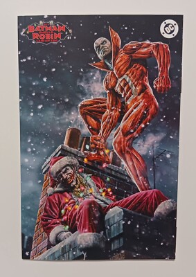 DC'S BATMAN SMELLS ROBIN LAID AN EGG #1 COMIC LEE BERMEJO VARIANT NEAR ...