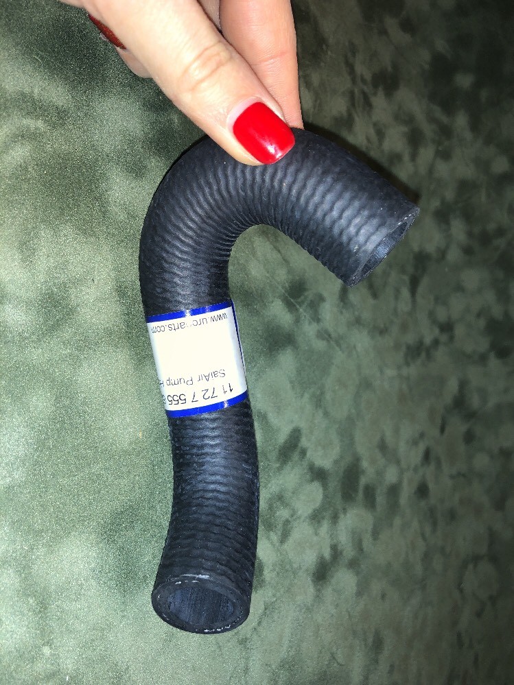 BMW 99-06 Air Pump To Control Valve Hose E46 323 325 328 330 URO ...