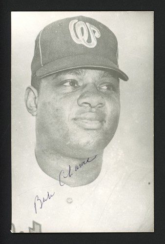 Bob Chance Autographed Signed 3.5x5.5 Jim Rowe Postcard Senators 164879 ...