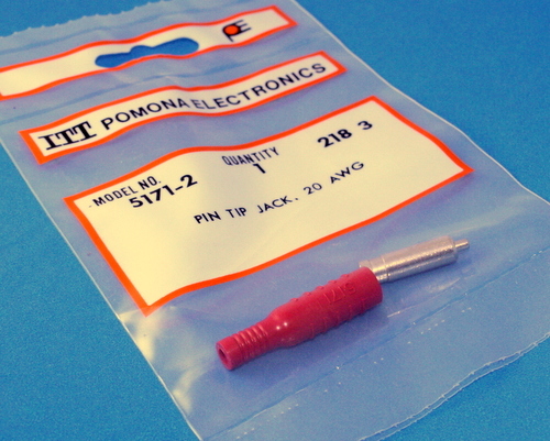 Lot of 5 Pomona Red Pin Tip Jack 5171-2 | eBay