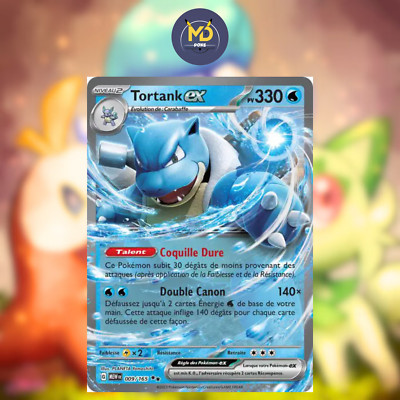 Carte Pokémon Française - Tortank EX 009/165 - EV3.5 151 | eBay