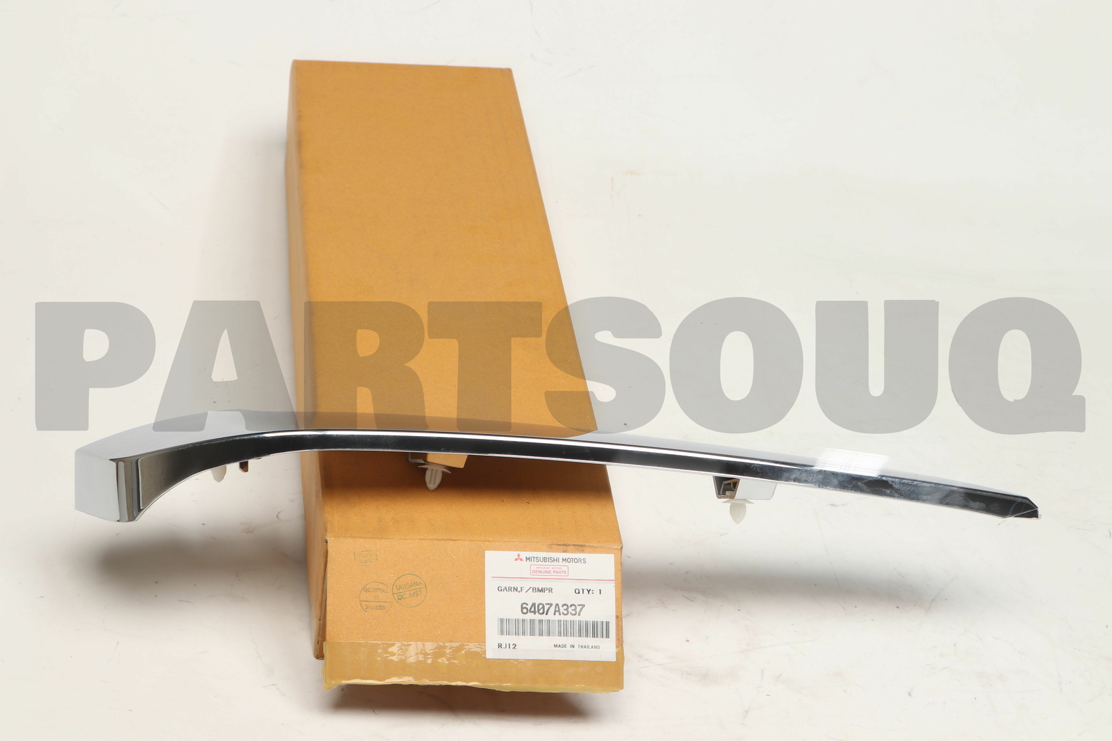 6407A337 Genuine Mitsubishi GARNISH,FR BUMPER SIDE LH | eBay