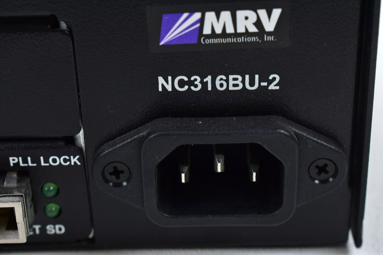 MRV Communications Xyplex NC316BU-2 Fiber Driver Chassis With EM316G/MX ...