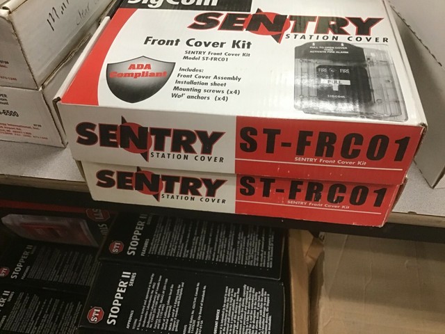 1 Sentry Sigcom St-frc01 STFRC01 Fire Alarm Cover Kit (18 Available ...
