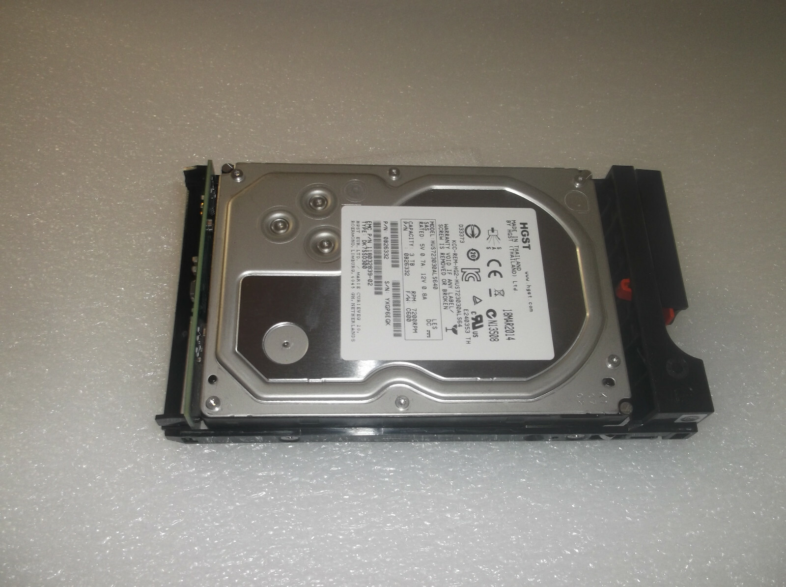 EMC DATA DOMAIN DD2500 100-563-998 3TB 7200RPM SAS HARD DRIVE X-2UC ...