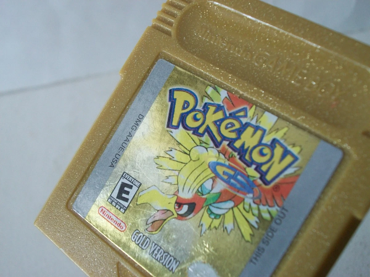 Pokemon Gold Cartridge