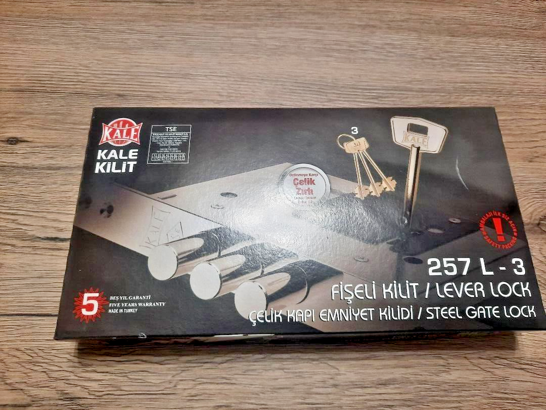 Kale Kilit Logo Kale KILIT 201F Hook Deadbolt Lock For Sliding