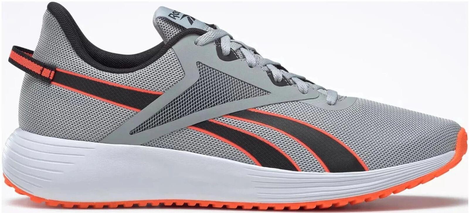 Size 8.5 - Reebok Lite Plus 3 Grey Orange Flare for sale online | eBay