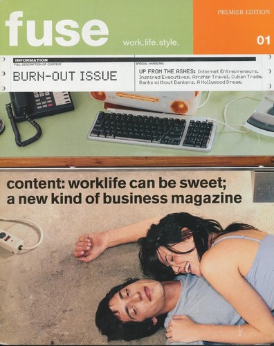 Dec. 2000 Fuse magazine Premiere Issue #1 - Burn-Out Issue | eBay