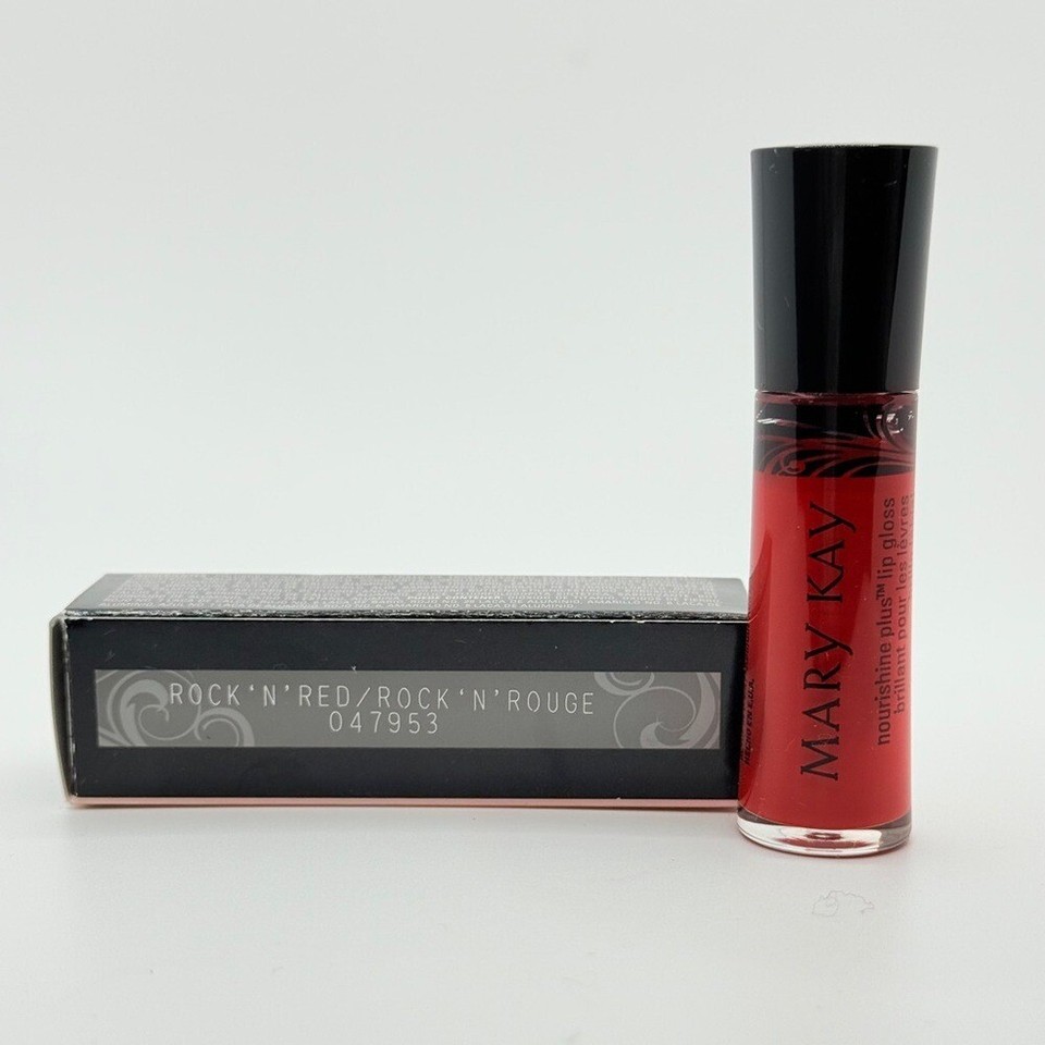 New Mary Kay Rock 'n' Red Lip Gloss 047953 New In Box | eBay