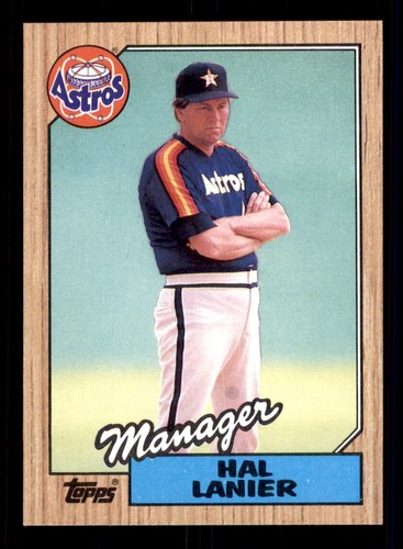 1987 Topps Baseball #343 Hal Lanier NM or better *cc1 | eBay