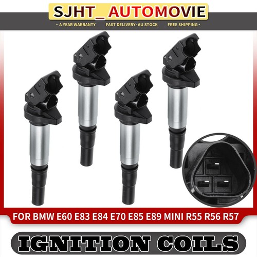 4x Ignition Coils for Mini R61 R60 R59 R58 R57 R56 R55 Paceman One 2006 ...