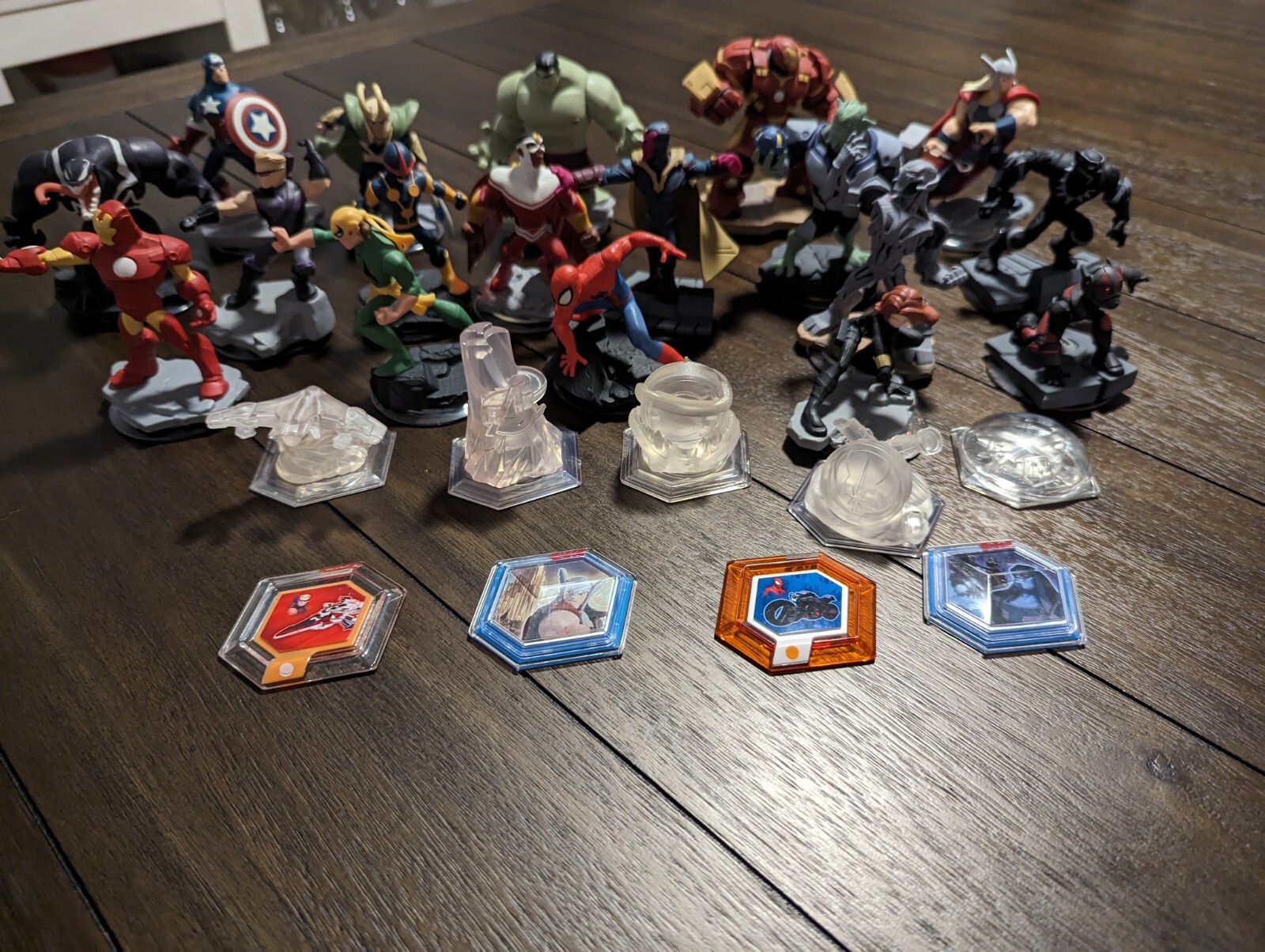 Lot Of Disney Infinity Marvel Characters In Great Condition, Barely ...
