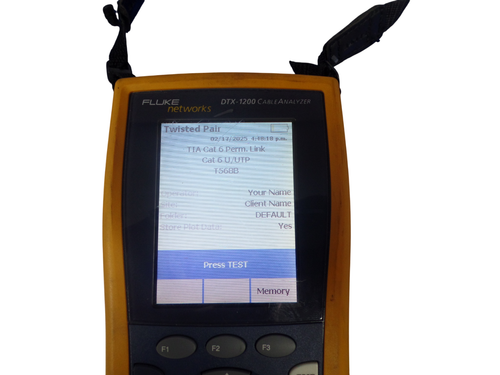 Fluke networks tdx-1200 cable analyzer - Free Shipping | eBay