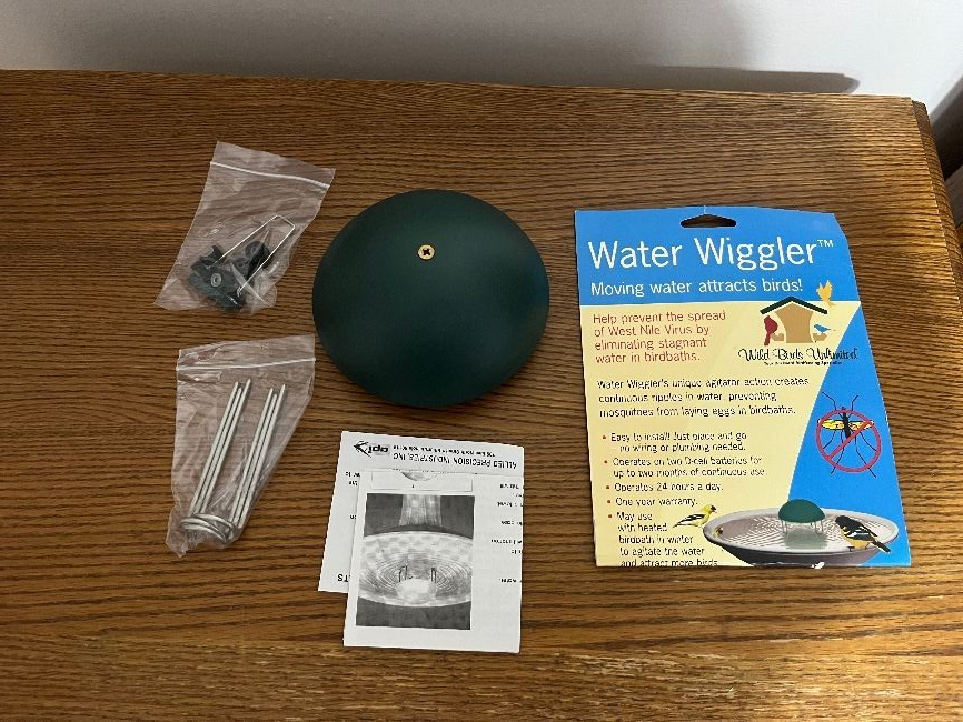 Water Wiggler Ceramic Device for Bird Baths No Box opened | eBay