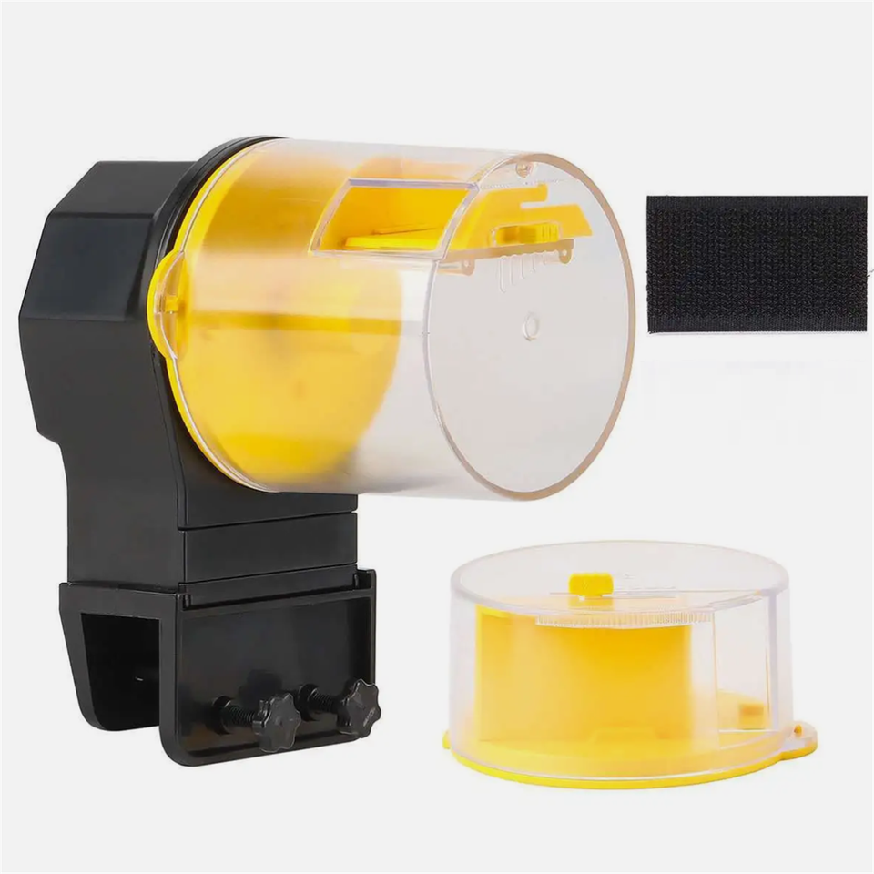 Aquarium Fish Feeder Automatic Food Dispenser Timer Fish Tank Auto ...