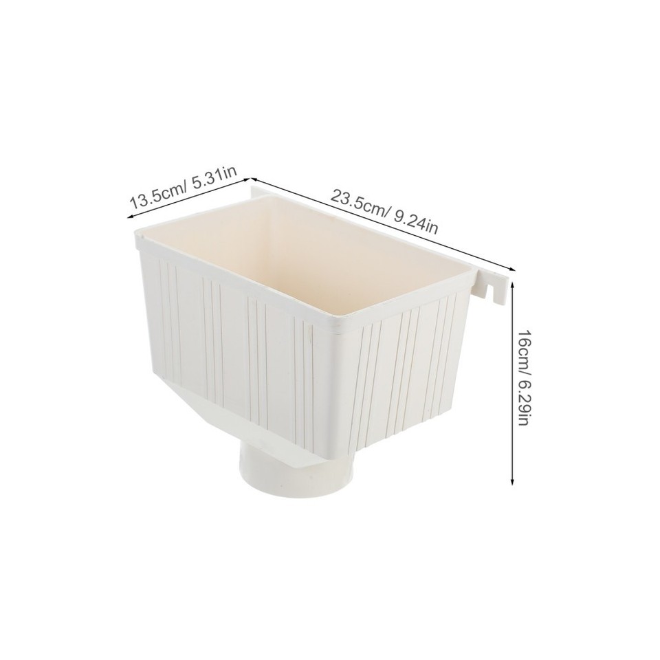 Outdoor Rainwater Gutter Downspout Drop Outlet Downspouts Fittings ...