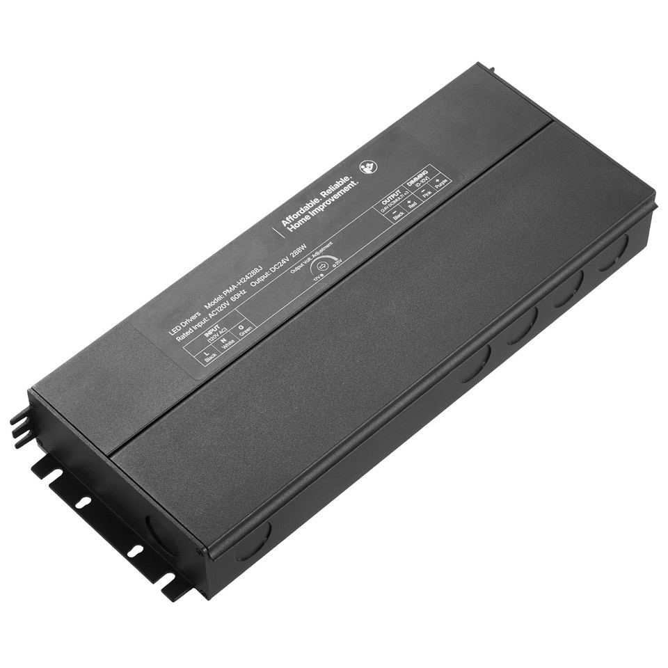 288W 24V Dimmable LED Driver AC to DC Power Supply Transformer Constant ...
