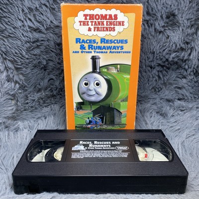 Thomas The Tank Engine & Friends Races Rescues Runaways VHS Video Tape ...