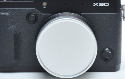 Silver Metal Front Lens Cap For Fujifilm Fuji X10/X20/X30 | eBay