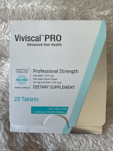 Viviscal Pro Professional Strength Supplements Sample 20 ct. EXP 11/ ...